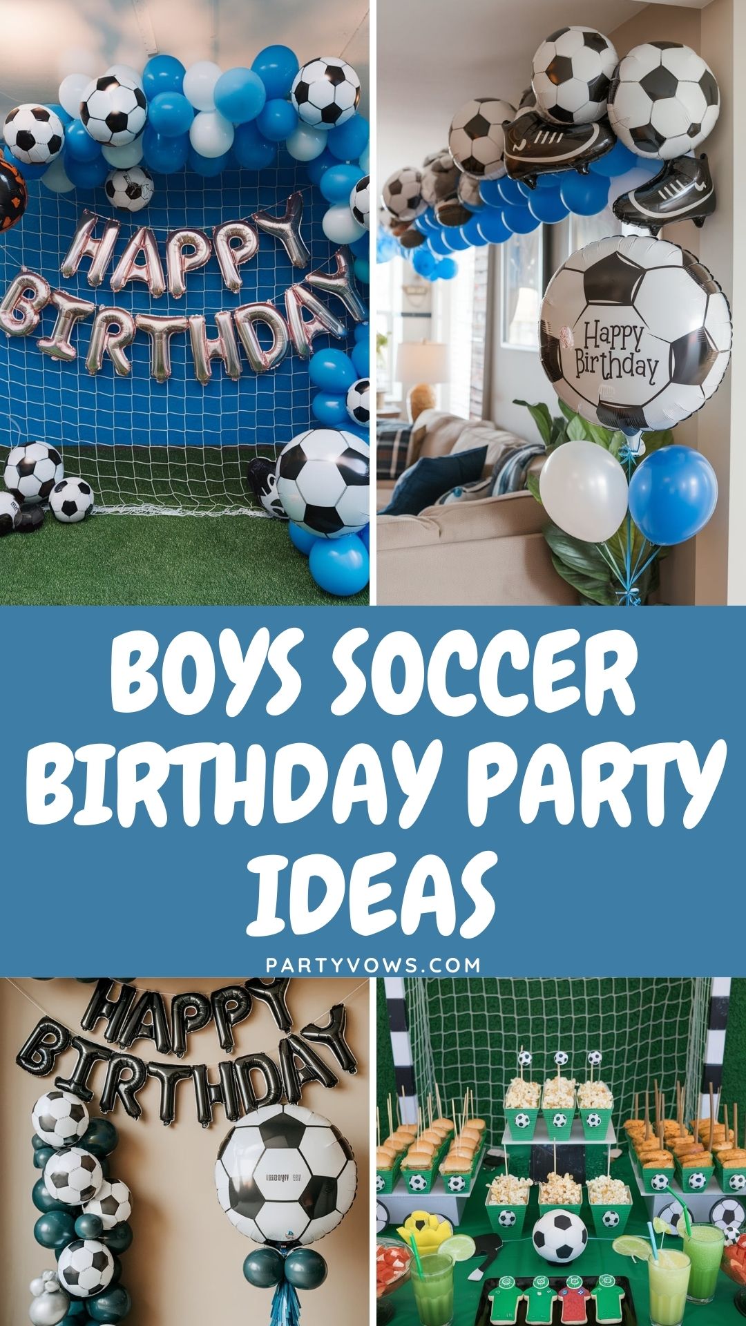 Spirited Soccer Birthday Party Ideas - Party Vows