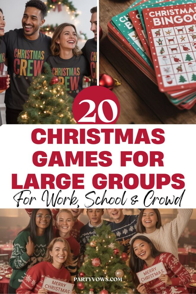 20 Fun Christmas Games for Large Groups - Party Vows