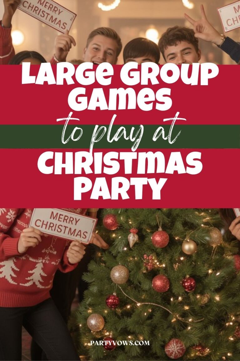20 Fun Christmas Games for Large Groups - Party Vows