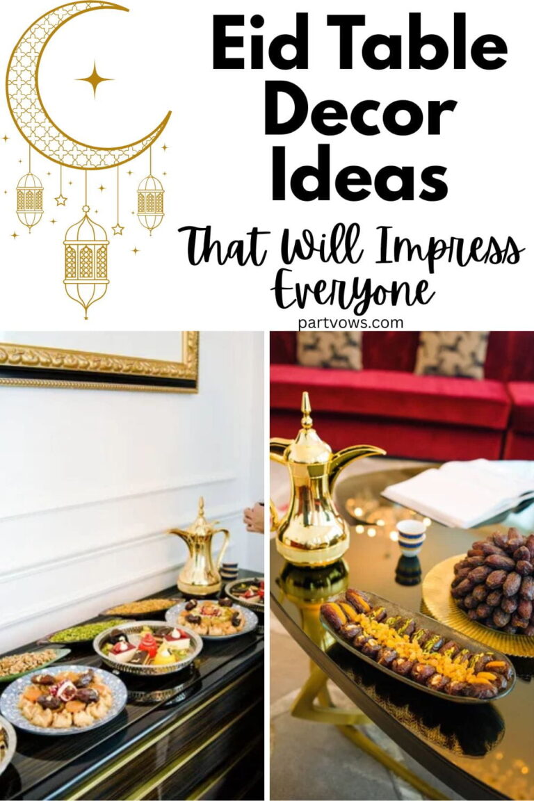 Eid Table Setting Ideas that will Wow your Guests - Party Vows